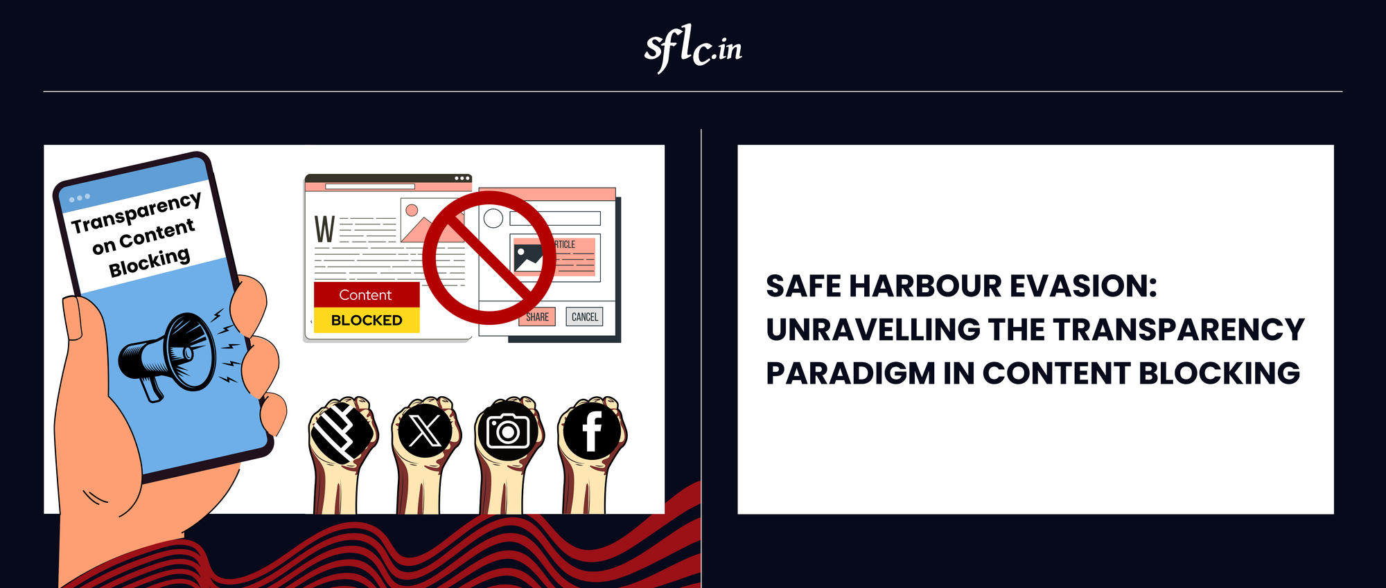 Safe Harbour Evasion: Unravelling the Transparency Paradigm in Content Blocking